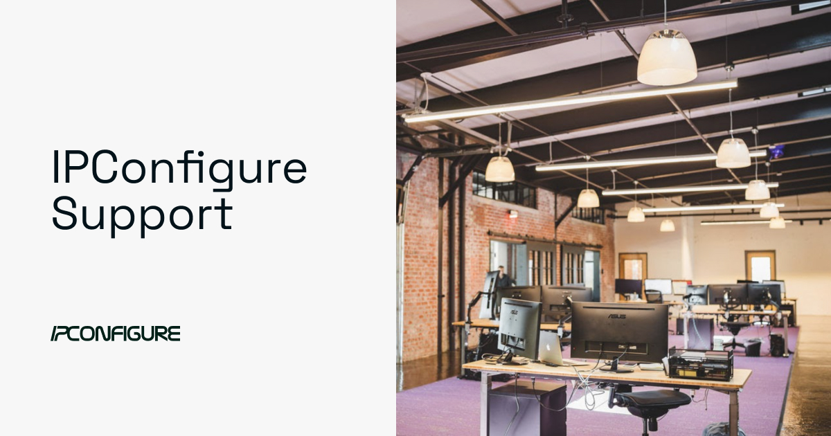 Support | IPConfigure, Inc.